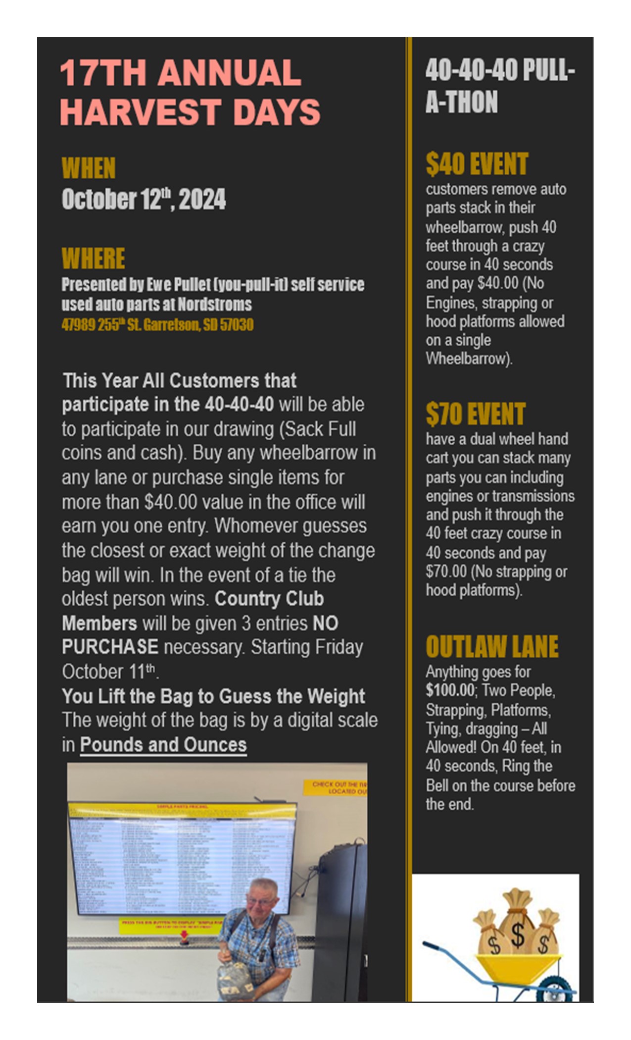 Harvest Days Give Away - Ewe Pullet